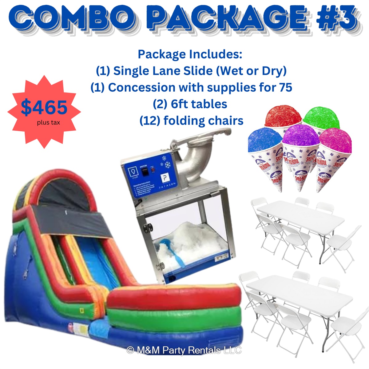 Packages - Party Rentals in West Texas - Permian Basin | M&M Party ...