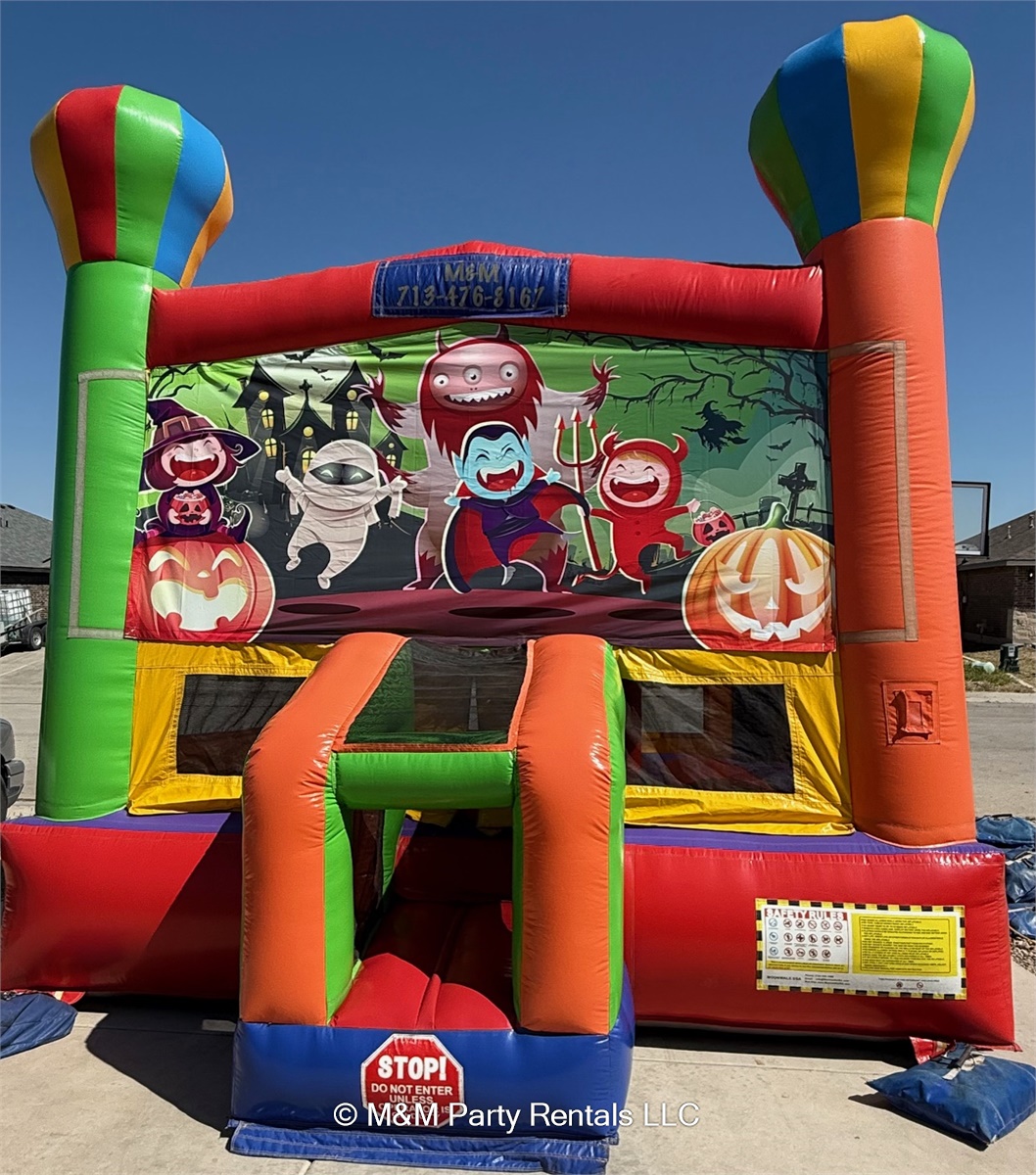 Halloween or Festival Friendly Bouncer - Party Rentals in West Texas ...